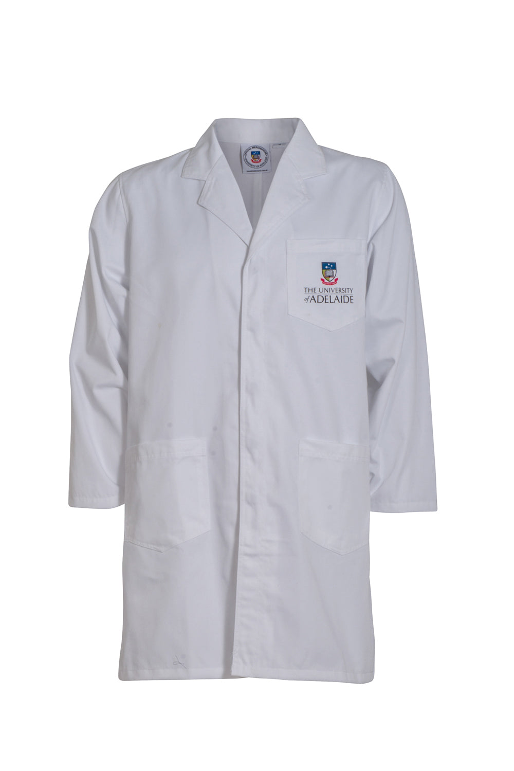 UofA Lab Coat Embroidered - The Adelaide Store